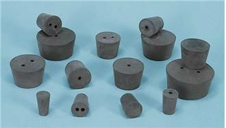 Science First Rubber Stopper, Solid, Size 000, 1lb. Bag