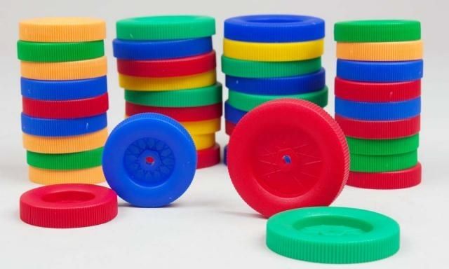Science First Plastic Wheels, Pkg/40, Linx®