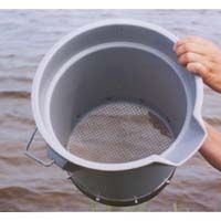 Science First Wash Bucket-US 10 Mesh 2000μm 12" Round 11.5" Tall