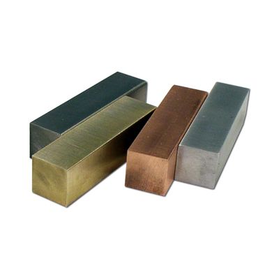Science First Specific Gravity Set of 4 Blocks. Brass, Al, Steel, Cu ...