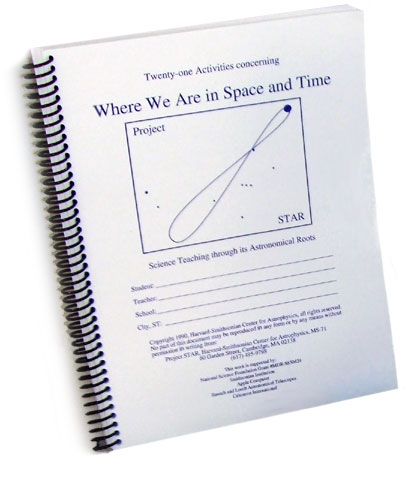 Science First Where We Are In Space And Time Activity Book.